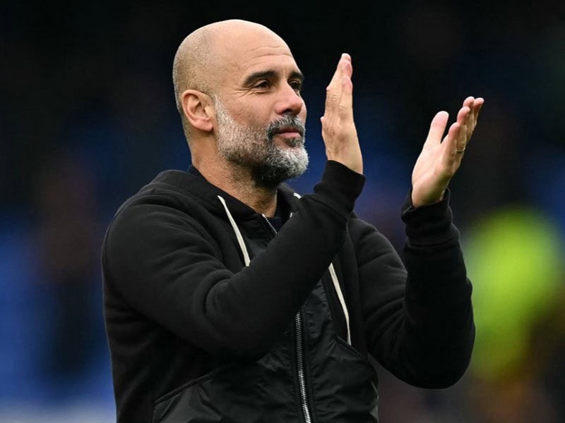 Pep Guardiola praises team achievement as Man City reaches third ...