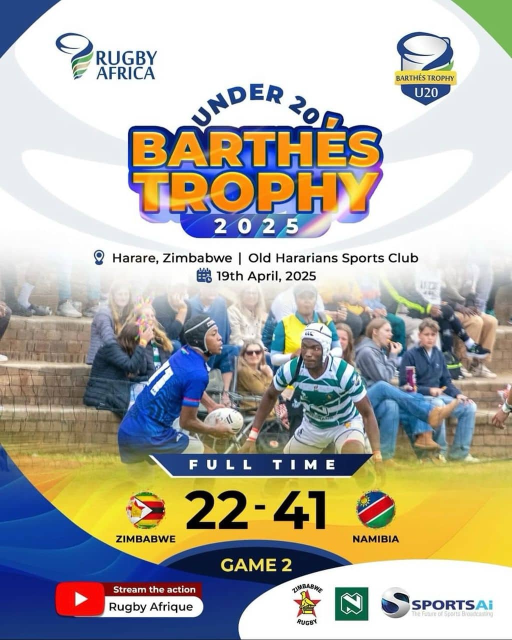 Junior Sables Fall Short in Spirited Comeback Against Namibia at 2025 ...