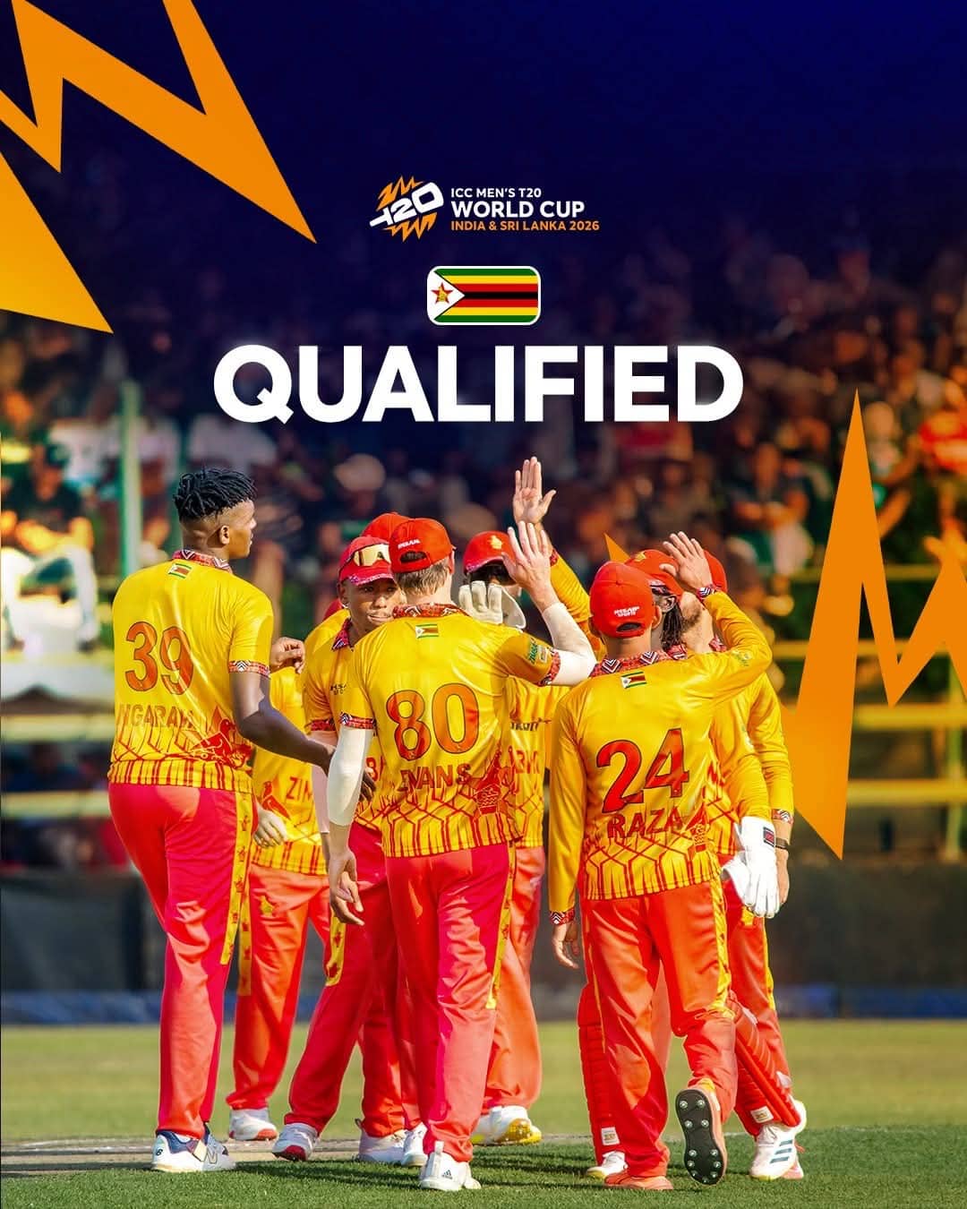 Chevrons earn their place at 2026 T20 World Cup - Fanzone.co.zw