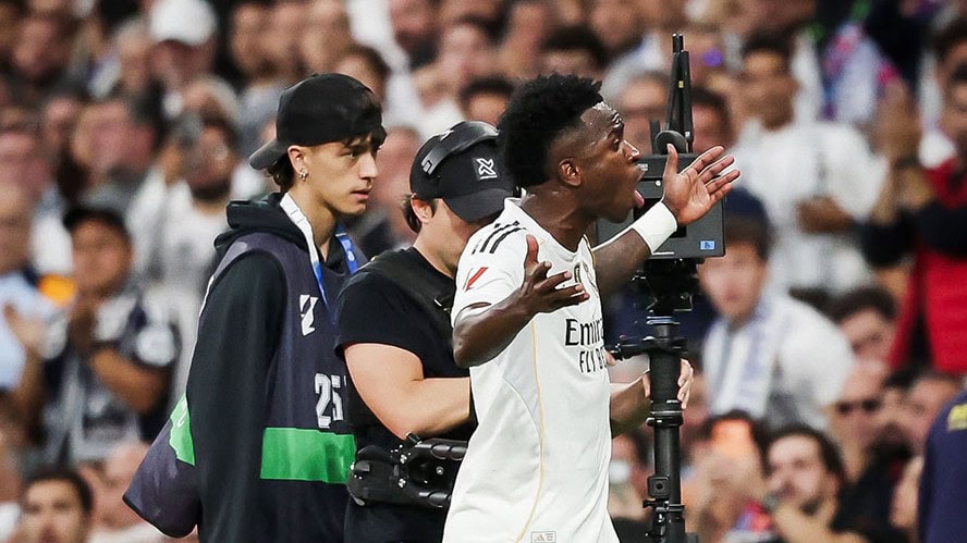 Vinicius Jr. says he ‘meant no offense’ after fiery El Clasico ending ...