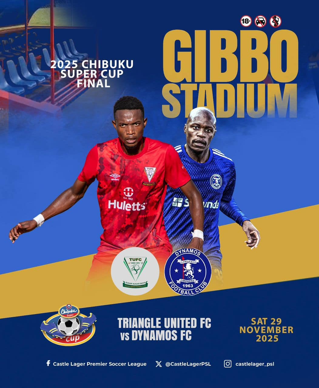 Triangle and Dynamos set for a Chibuku Super Cup clash for the ages ...